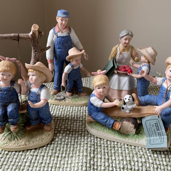 Homco Figurines - Etsy