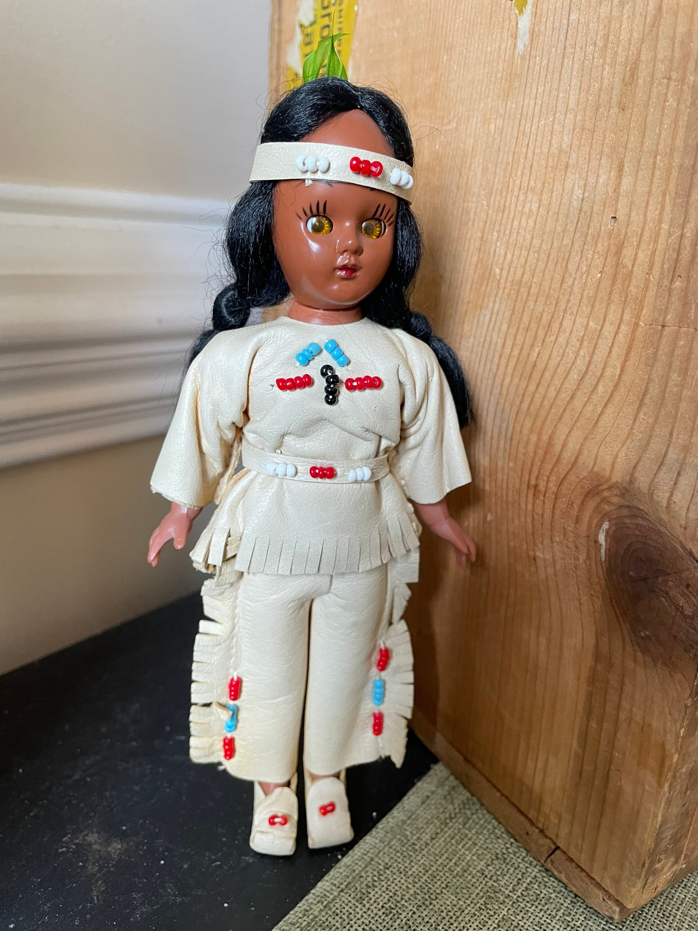 Set of 2 Carlson Native American Dolls Sleepy Eyes - Etsy