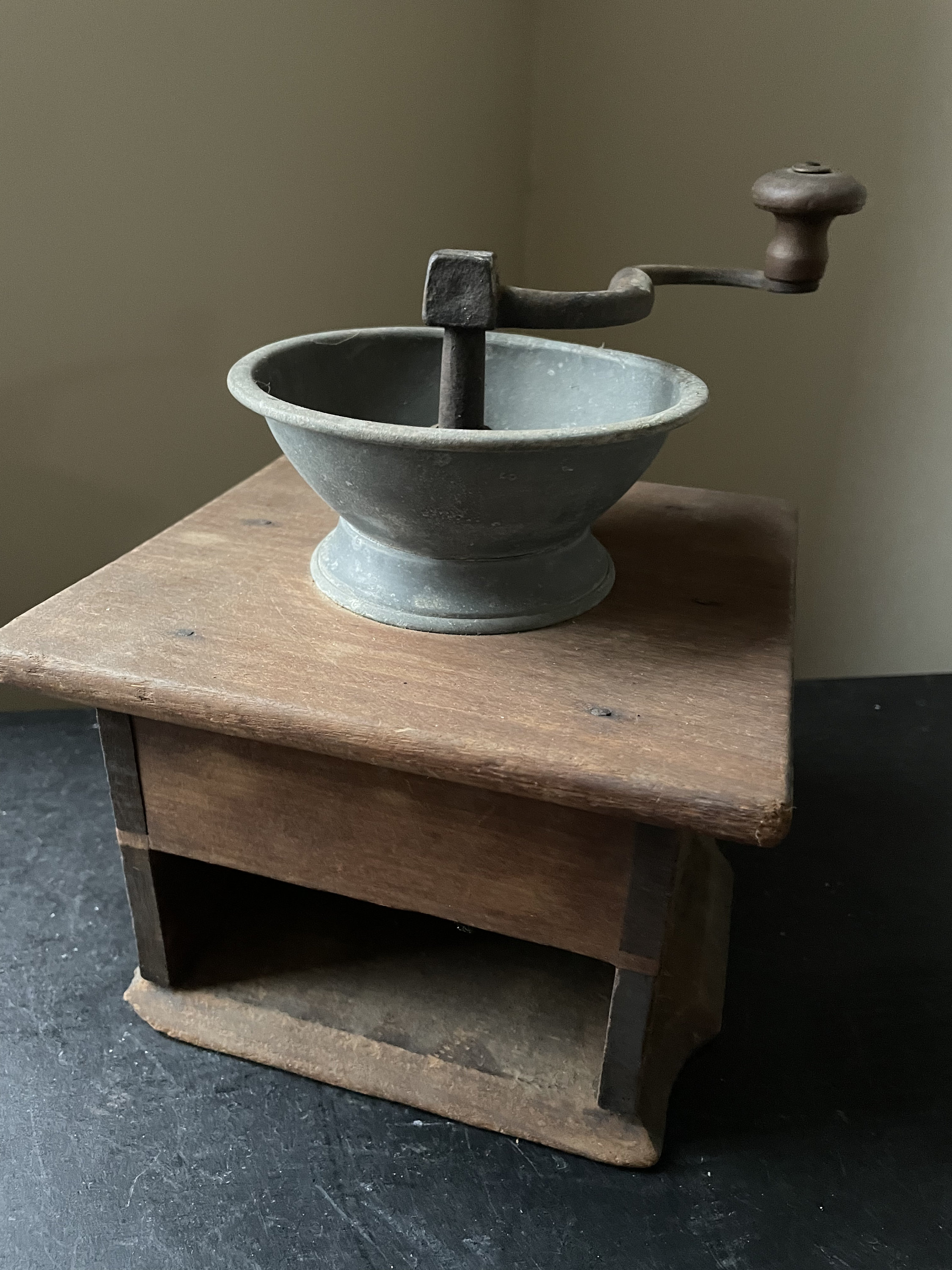 Antique Primitive Hand-crank Coffee Grinder - Etsy