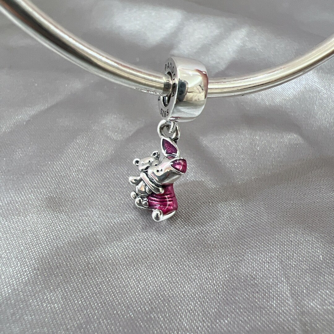 Disney Piglet Winnie the Pooh Dangle Charm, Charms for Bracelet, Girl Dangle Charm, Patronus ...
