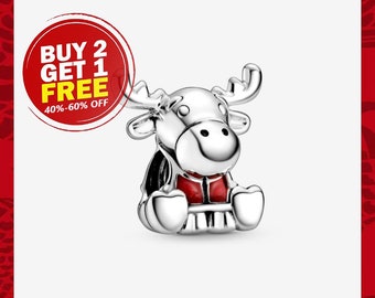 Moose Charm - Etsy