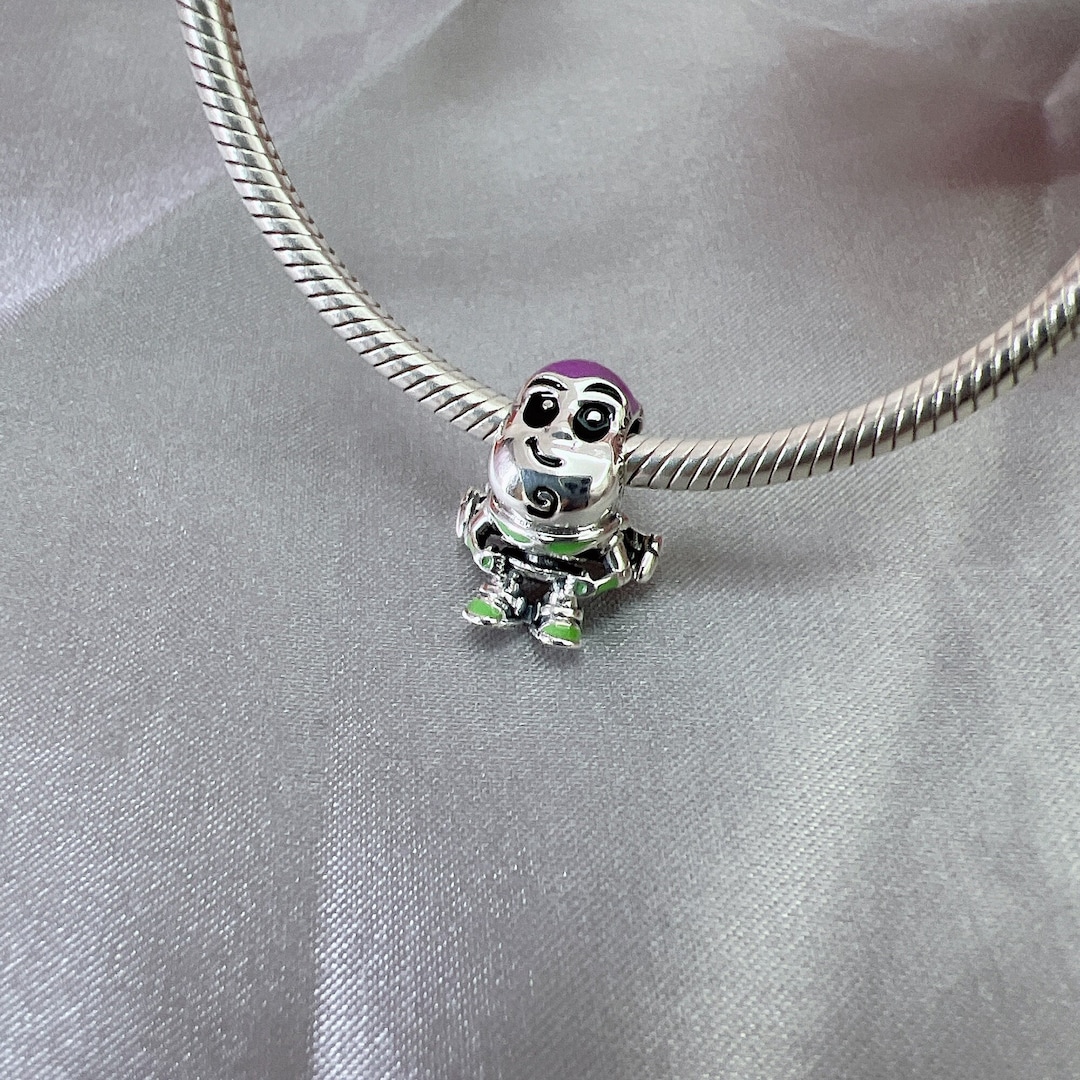 Disney Pixar Buzz Lightyear Charm, Charms for Bracelet, Girl Dangle ...