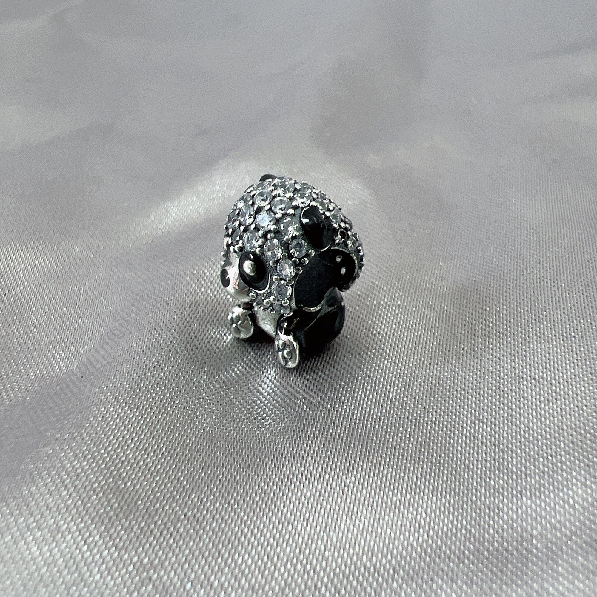 Sparkling Cute Panda Charm, Charms for Bracelet, Girl Dangle Charm ...