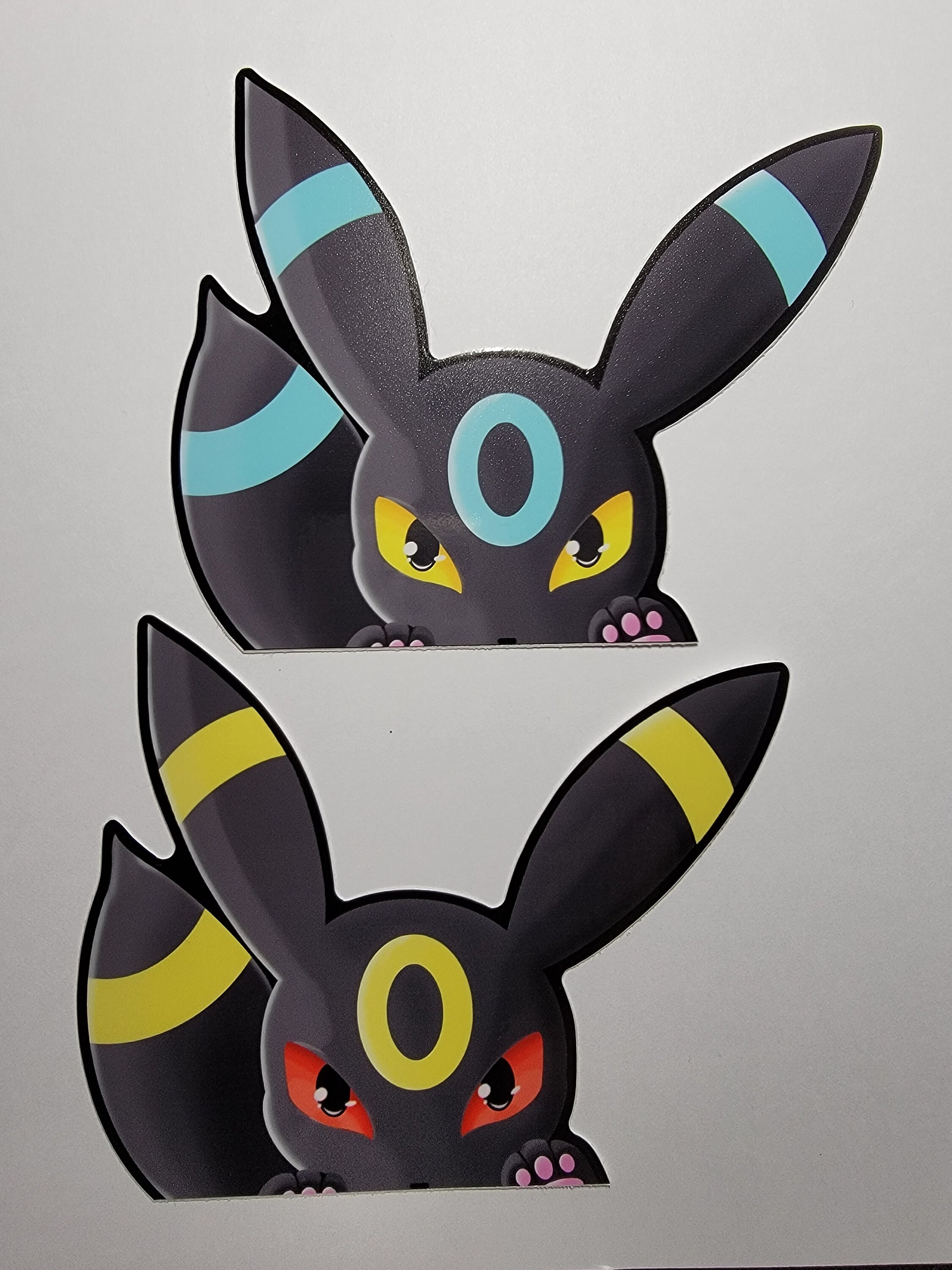 LARGE Pokemon Peeking Umbreon Sticker Shiny or Normal - Etsy