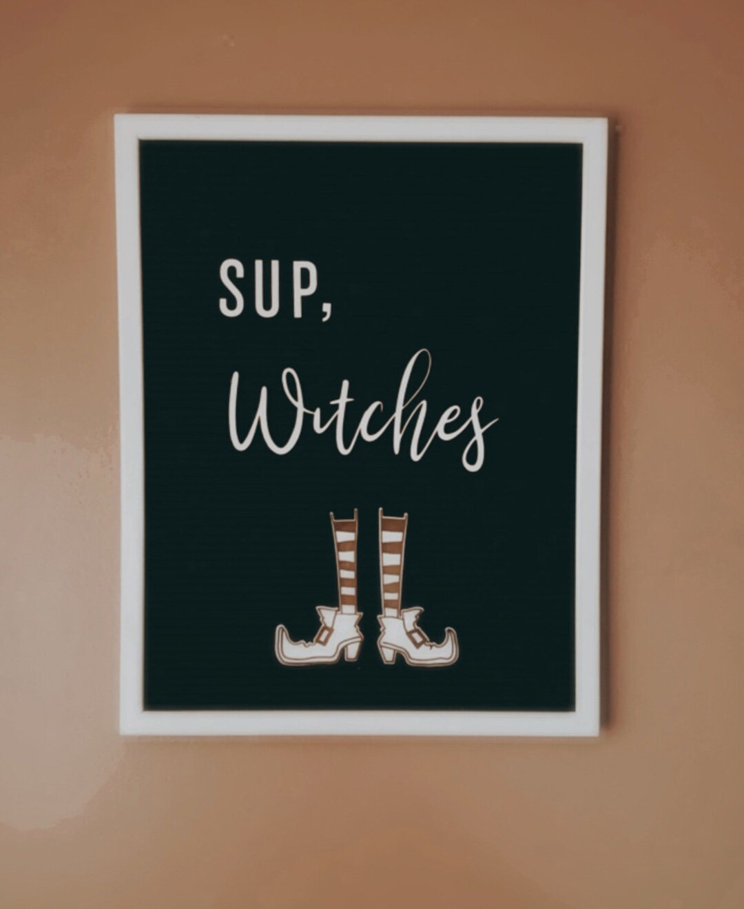 Sup, Witches 3D Letter Board Art (PDF) - Etsy