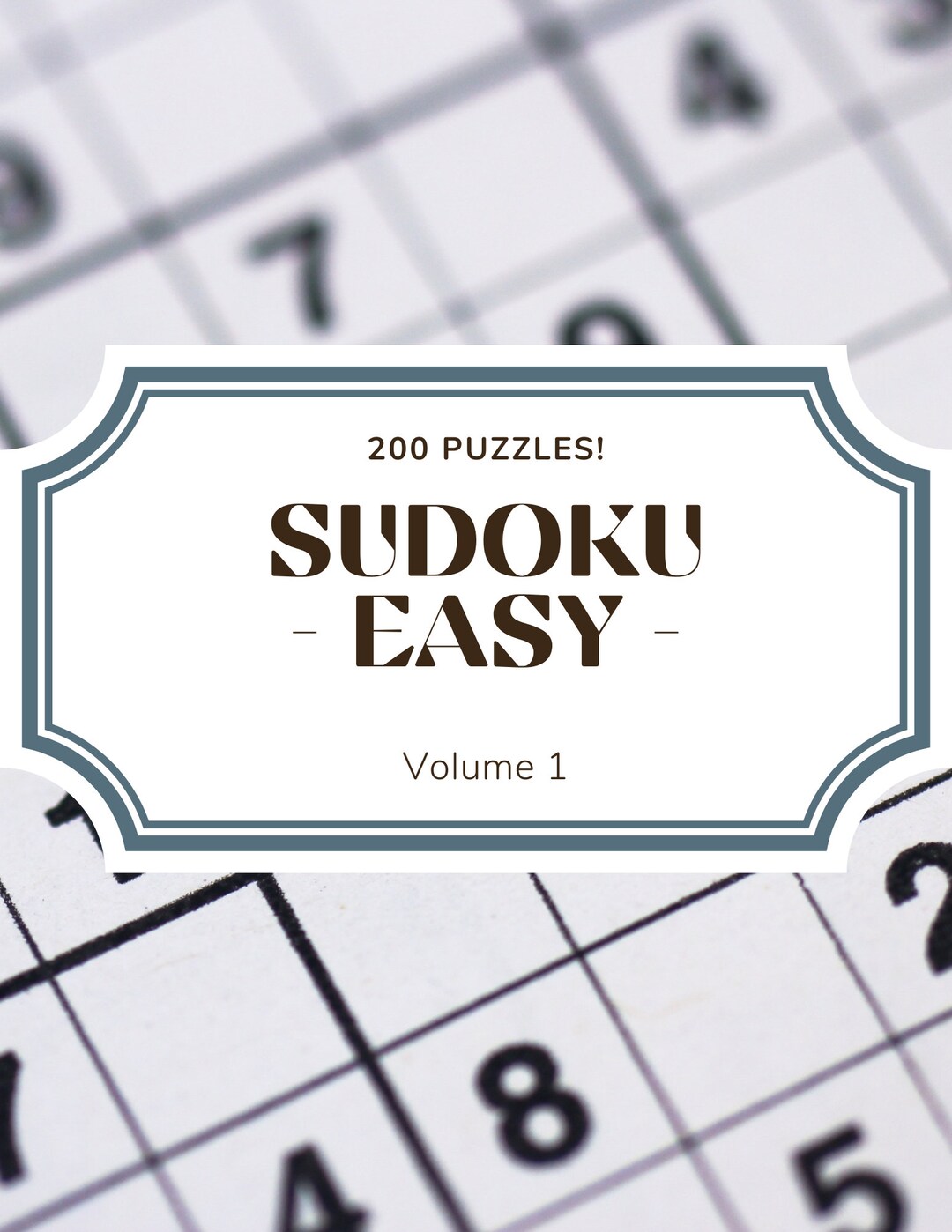 Sudoku Printable, Sudoku Easy, Sudoku for Beginners, Sudoku for Kids ...