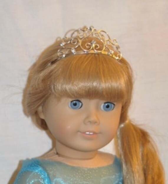 Exclusive Design Silvertone Jewelled Tiara for 18 Doll - Etsy