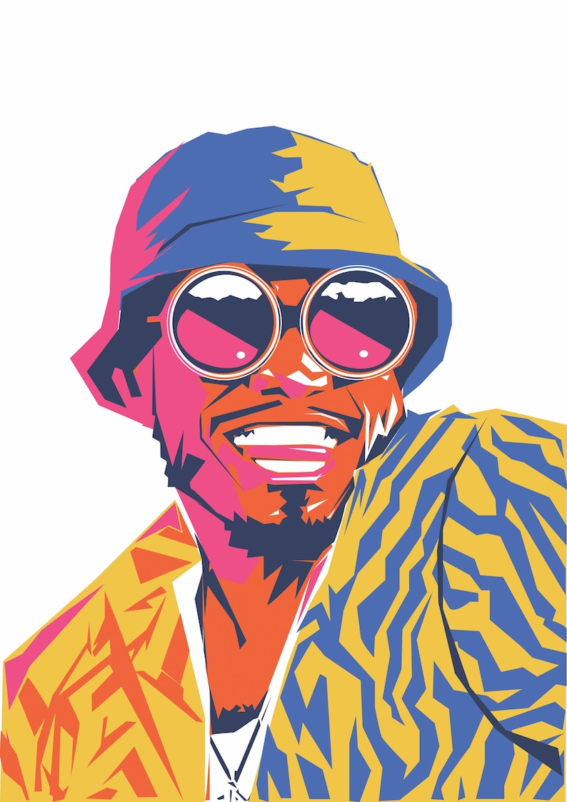 Anderson.Paak Hip Hop Graphic Design A4 Print A3 Print Digital | Etsy