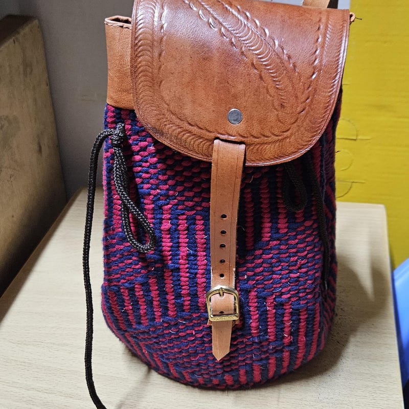 Basket Backpack - Etsy