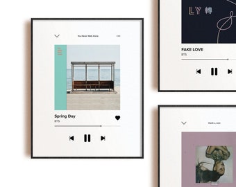 Custom Spotify Print Your Photo, Your Song ONLY DIGITAL PRODUCT - Etsy