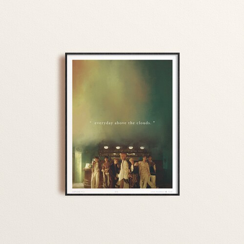 BTS Save Me Illustrated Print unframed - Etsy