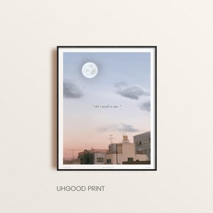 BTS RM Mono Mixtape Illustrated Prints unframed - Etsy