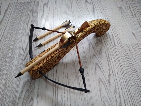 Medieval Traditional Handcrafted Black Crossbow With | Etsy Australia