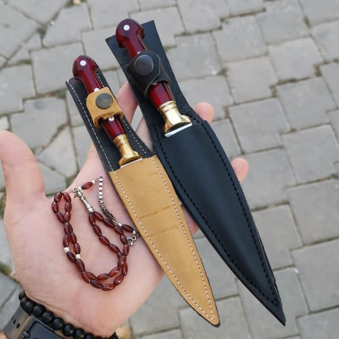 Medieval Double Edged Daggers Knife Forged Custom Handmade - Etsy