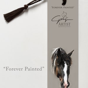 Horse Bookmarks of Original Pencil Drawings Equine Art - Etsy