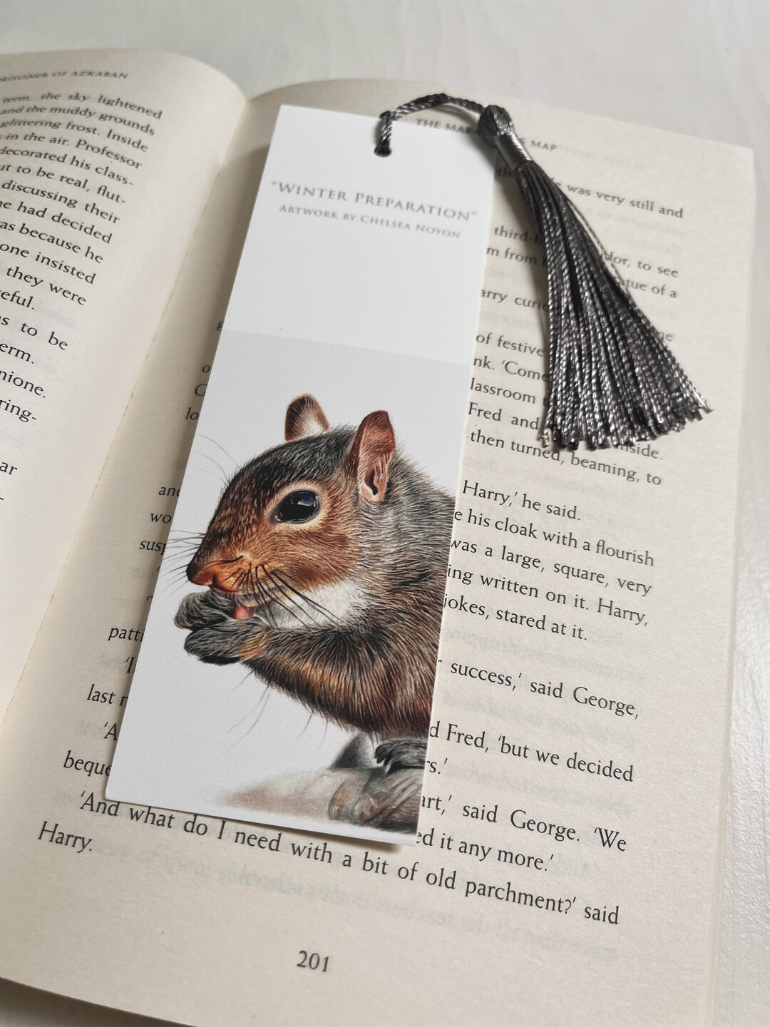 Wildlife Bookmarks of Original Pencil Drawings, Squirrel Art Bookmark ...