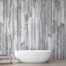 Black & Grey Wood Wallpaper Wood Strip With Peel and Stick - Etsy