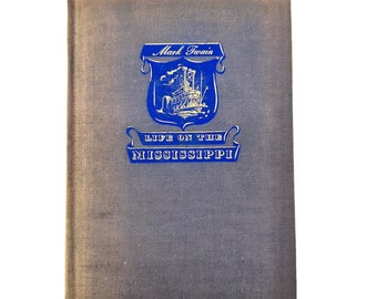 Antiquarian (1883) Book. Mark Twain Life on the Mississippi. First ...