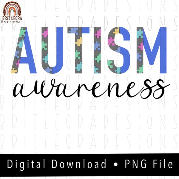 Autism Puzzle Font - Etsy