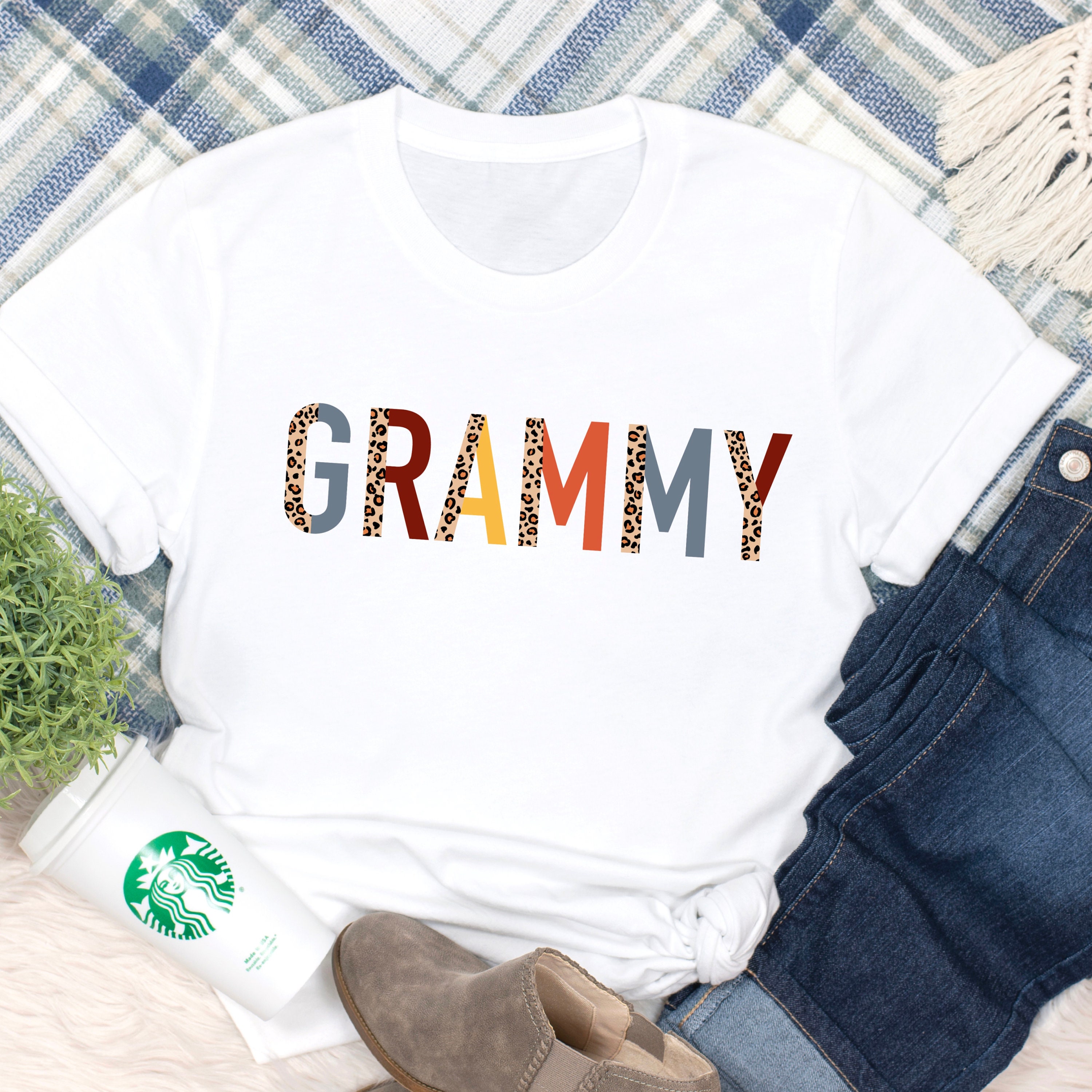 GRAMMY PNG Leopard and Boho Instant Digital Download - Etsy