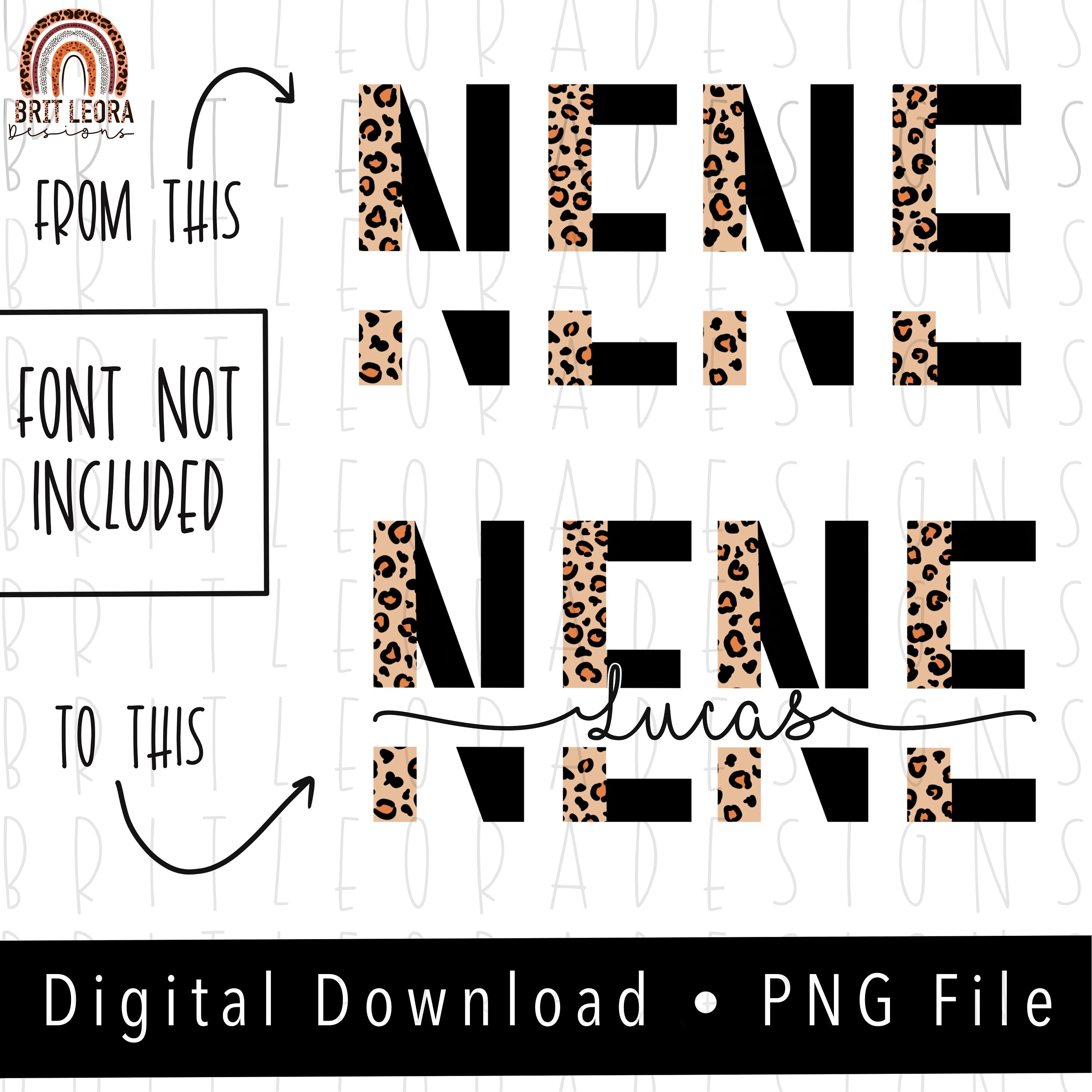 Customizable NENE PNG Templates, 1 Template With Space for You to Add ...