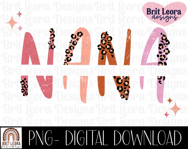 Customizable Nana PNG Templates 1 Template With Space for You - Etsy