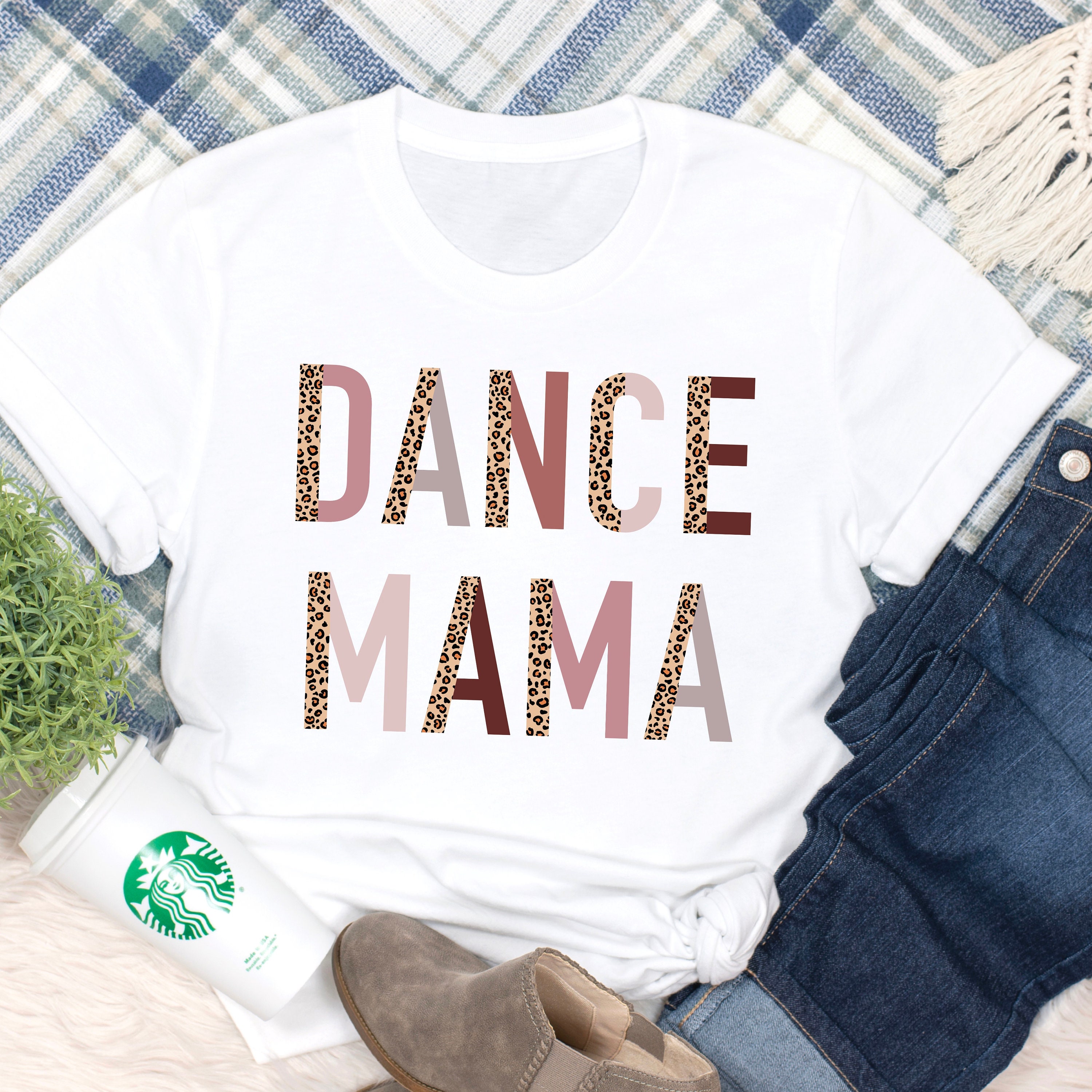 DANCE MAMA PNG, Instant Digital Download, Leopard and Neutral Font ...