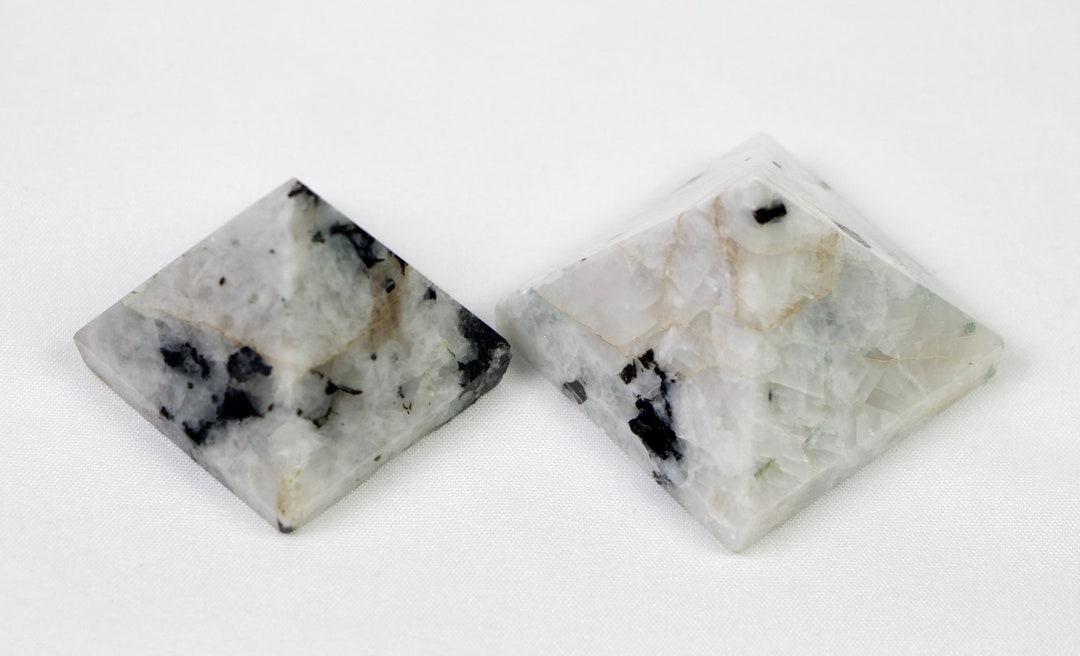 Rainbow Moonstone Crystal Pyramid, Healing Pyramid, Moonstone Pyramid ...