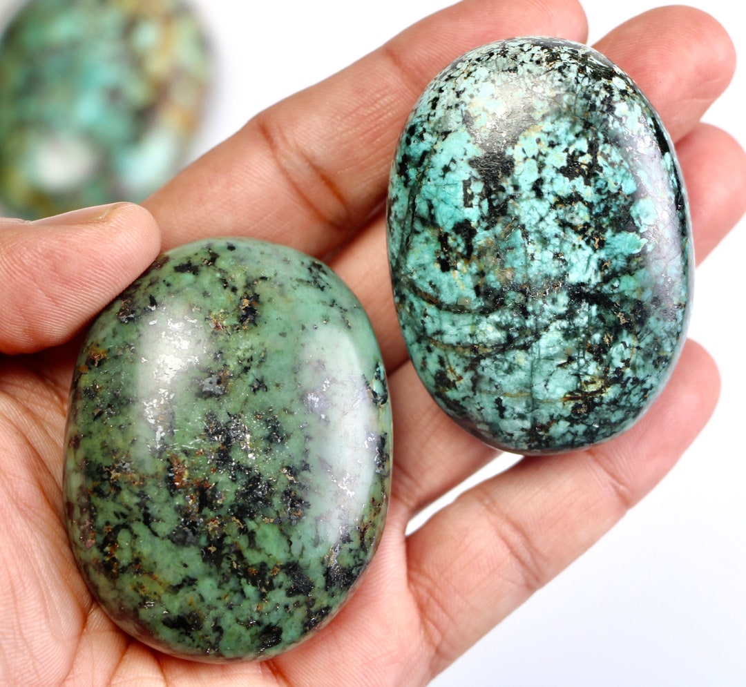 African Turquoise Palm Stone, African Turquoise Palm Stones Genuine ...