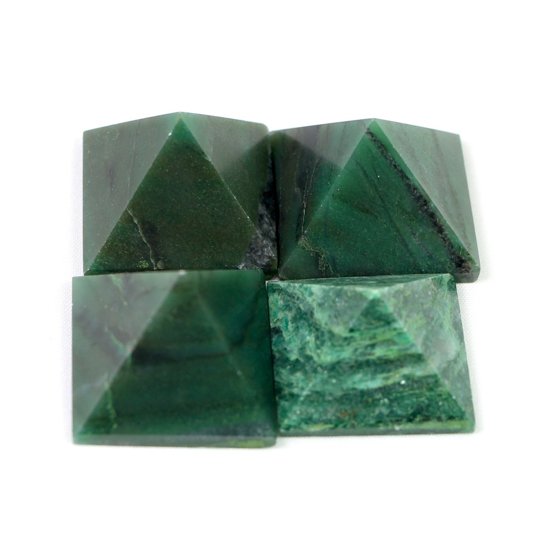 Green Jade Crystal Pyramid, Green Jade Healing Pyramid, Crystal Pyramid ...