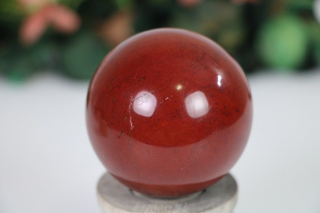 Red Jasper Crystal Sphere, Red Jasper Crystal Ball - Etsy