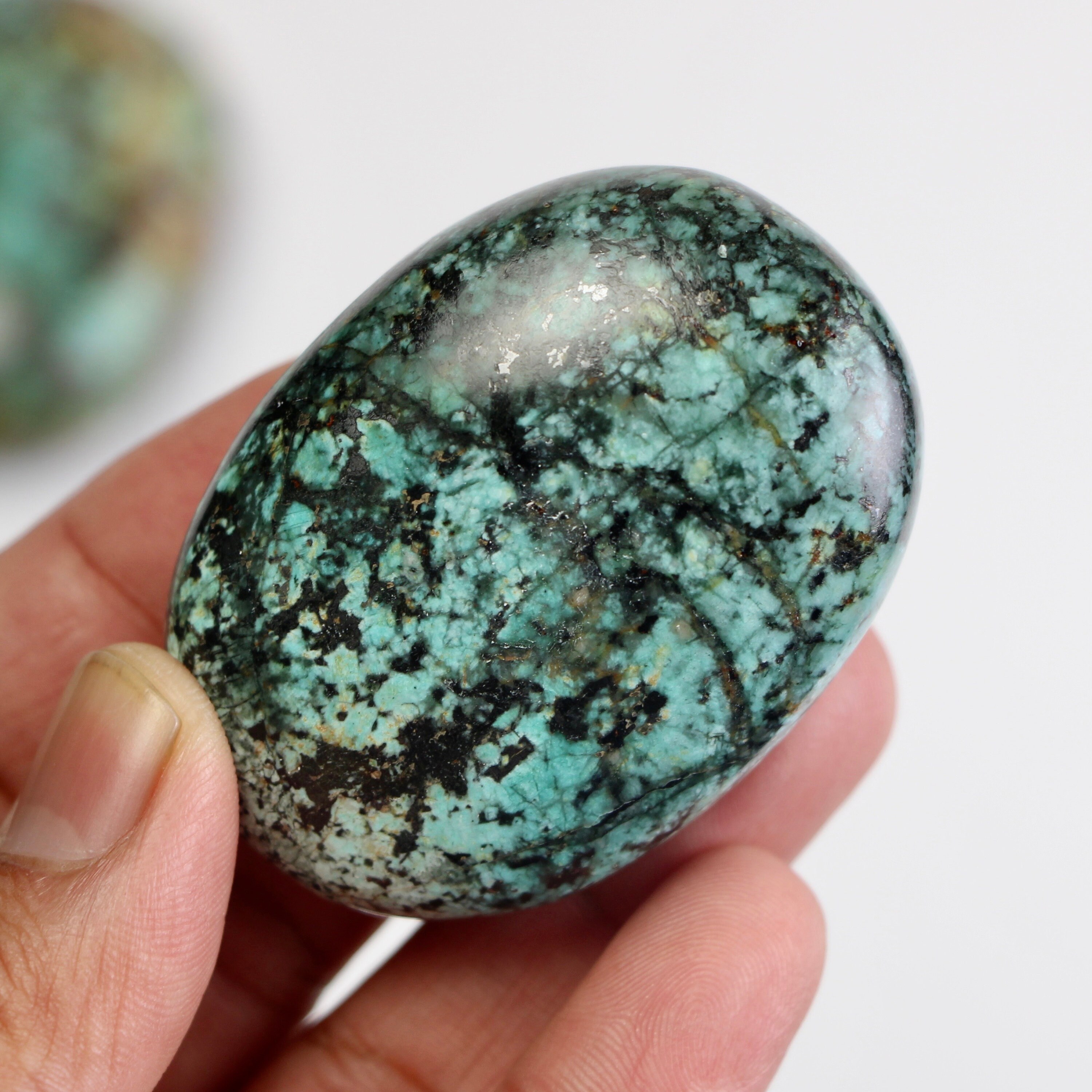 African Turquoise Palm Stone, African Turquoise Palm Stones Genuine ...