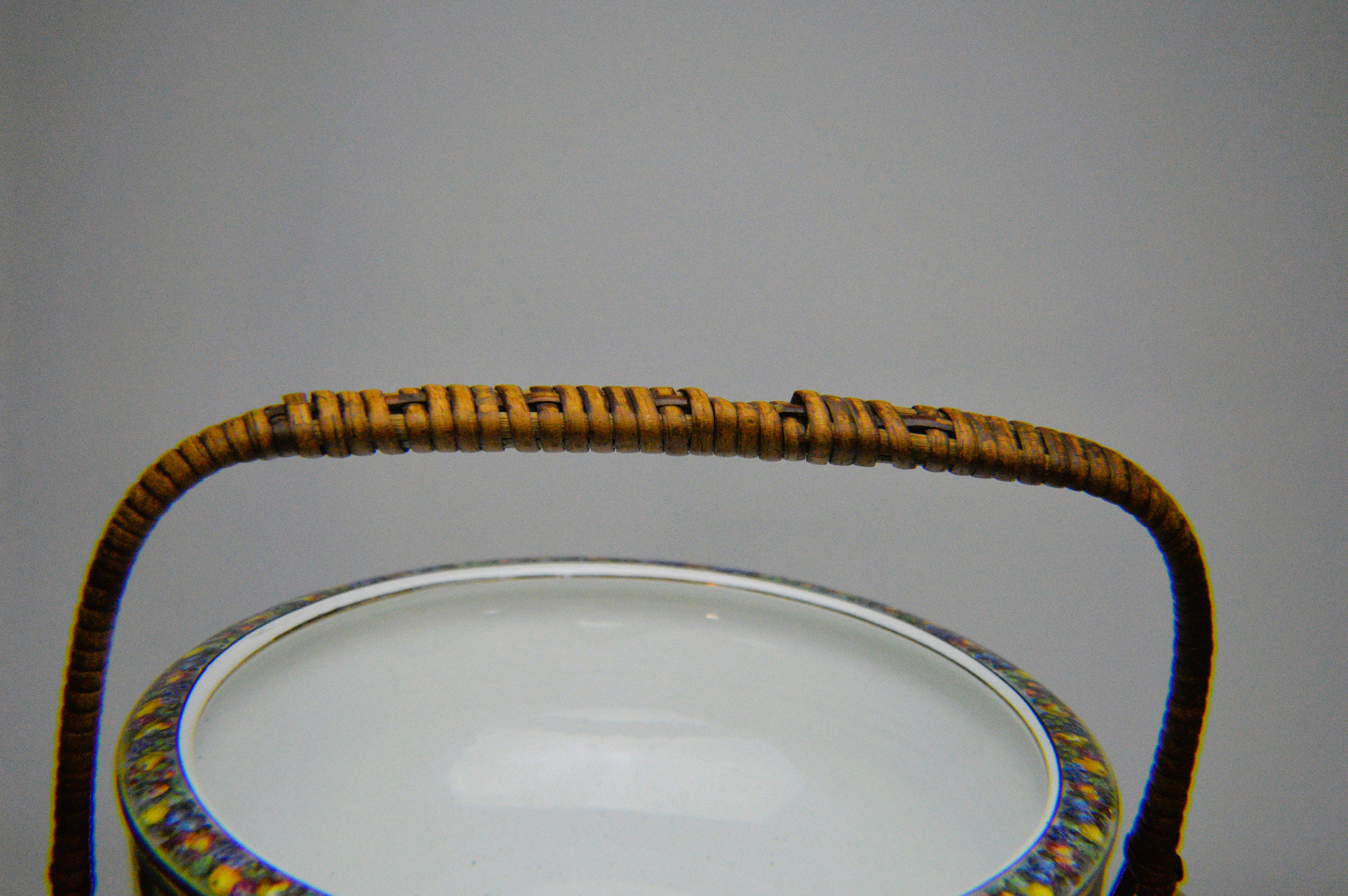 Vintage Pearl Pottery Hanley England Large Ironstone Chamber Pot Bucket ...