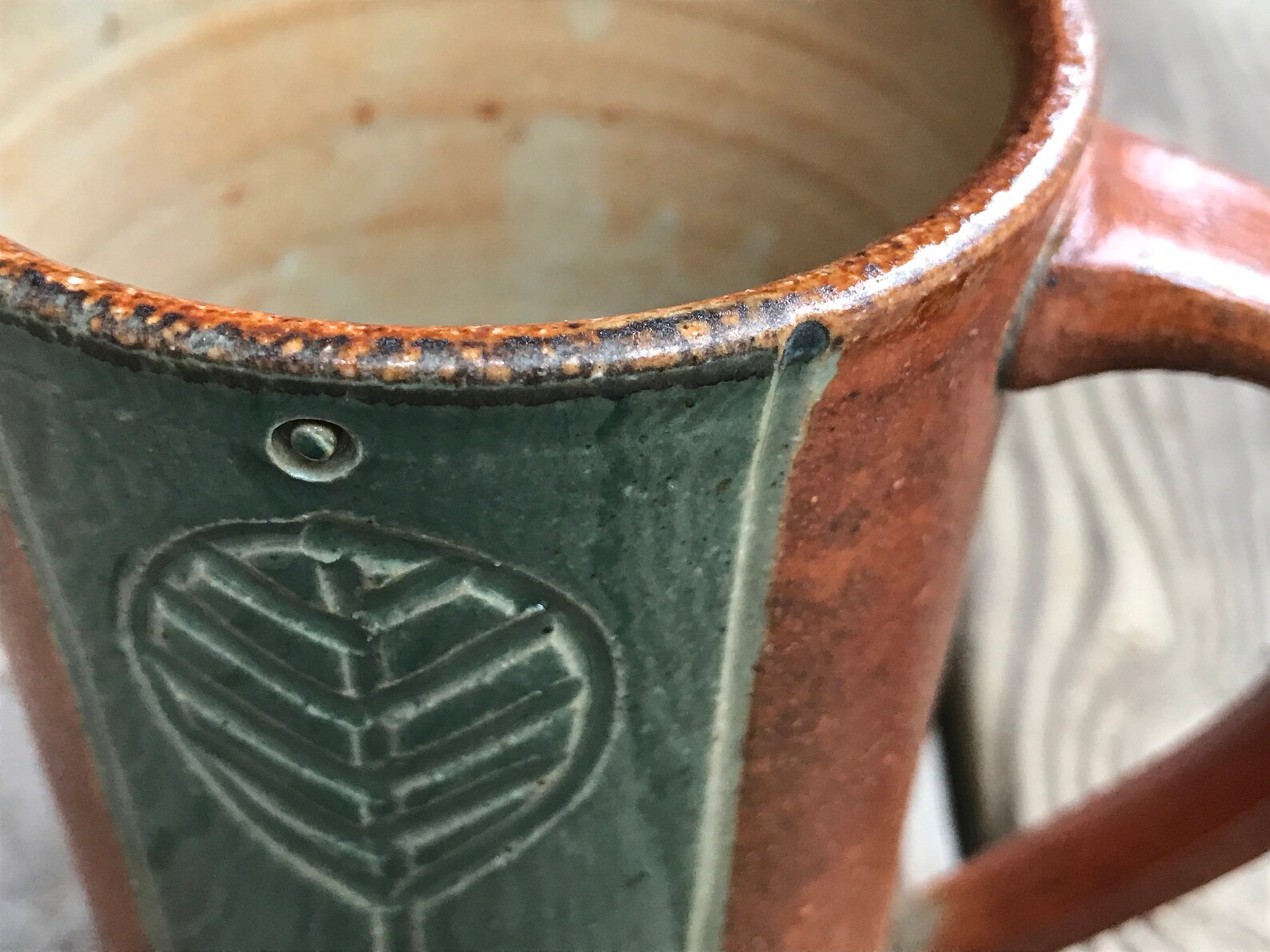 Taza de cerámica hecha a mano taza de café gres | Etsy