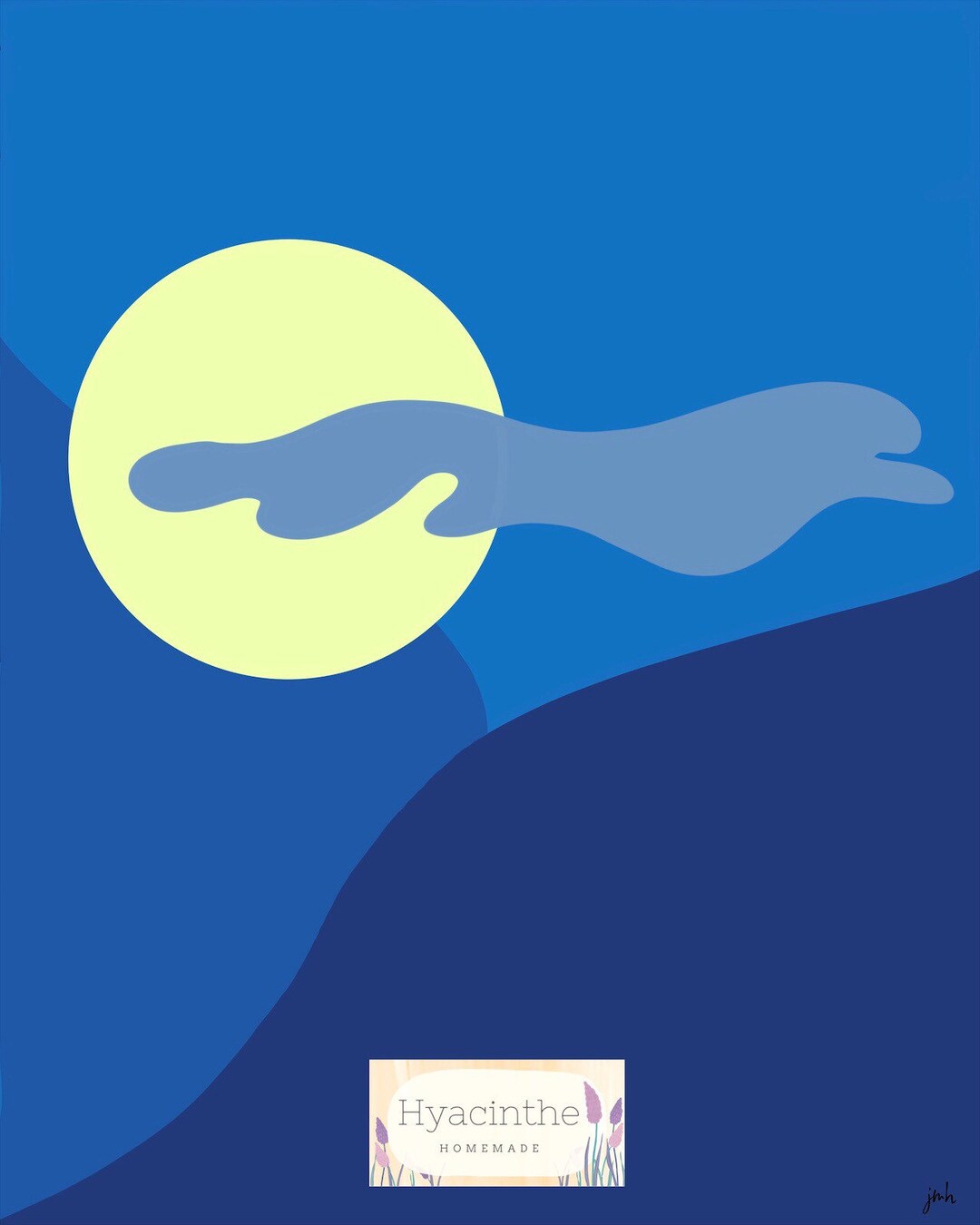 Moonlight Digital Art Print - Etsy