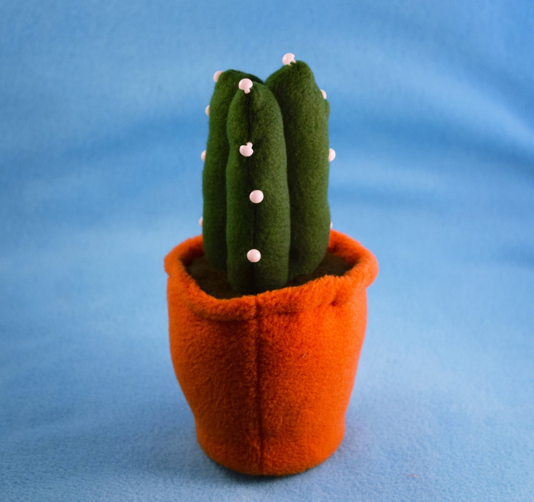 White Cactus-cactus Plushie-cactus-stuffed Cactus-cactus Flower-cactus ...