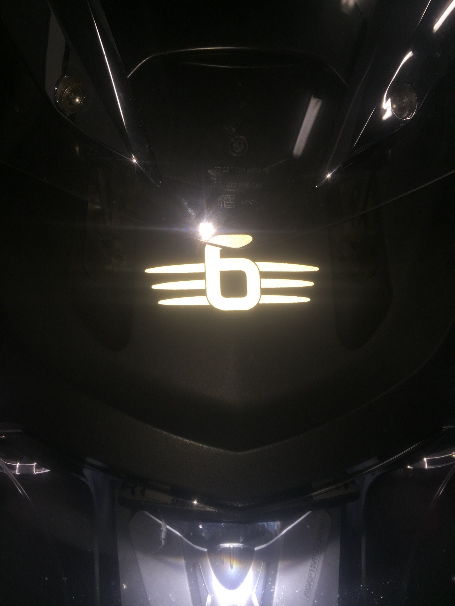 BMW K1600 =6= Refelective Stickers - Etsy