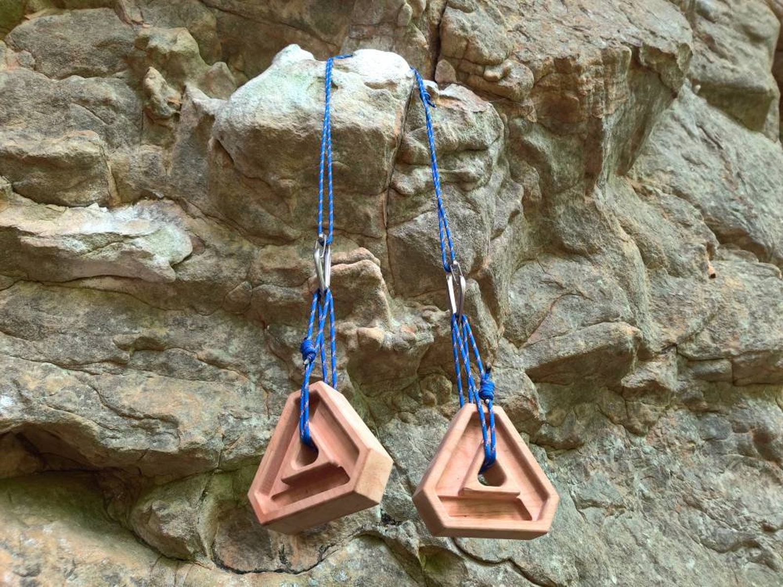 Delta Rings Portable Hangboard Crimp Blocks Rock - Etsy