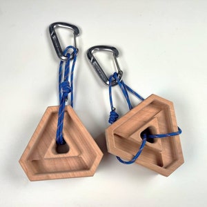 Delta Rings Portable Hangboard Crimp Blocks Rock Climbing - Etsy