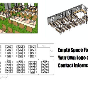 20' Wide Pole Tent Diagrams 46 Unique Layouts - Etsy