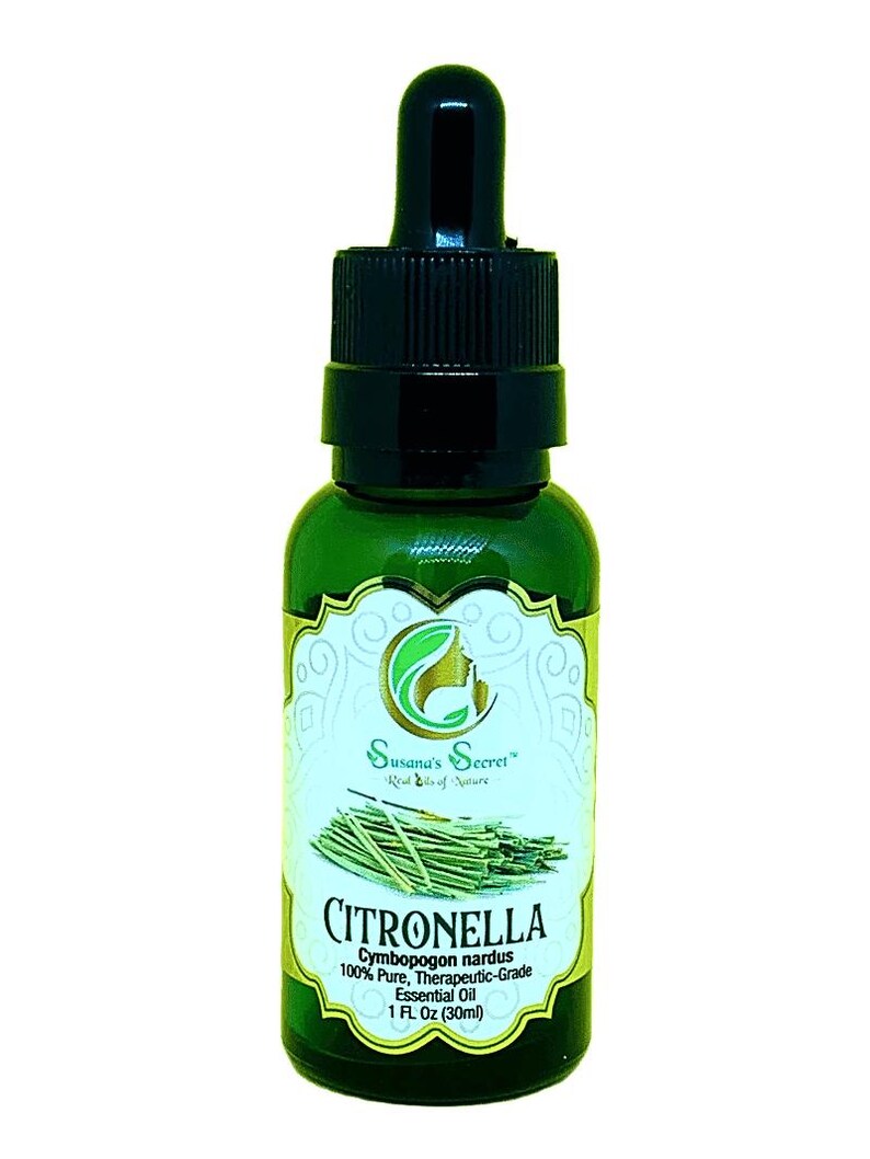 CITRONELLA Essential Oil- 100% PURE, Therapeutic-grade, 1 FL Oz/30 Ml ...