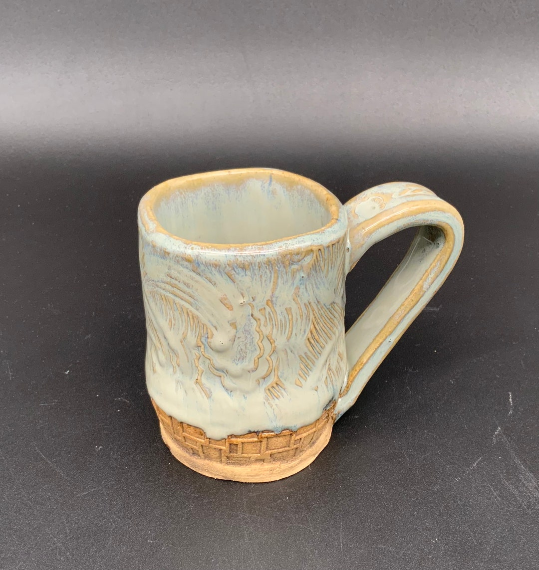 Espresso Coffee Mug -hand Built Pottery - Small Studio Artist - Etsy