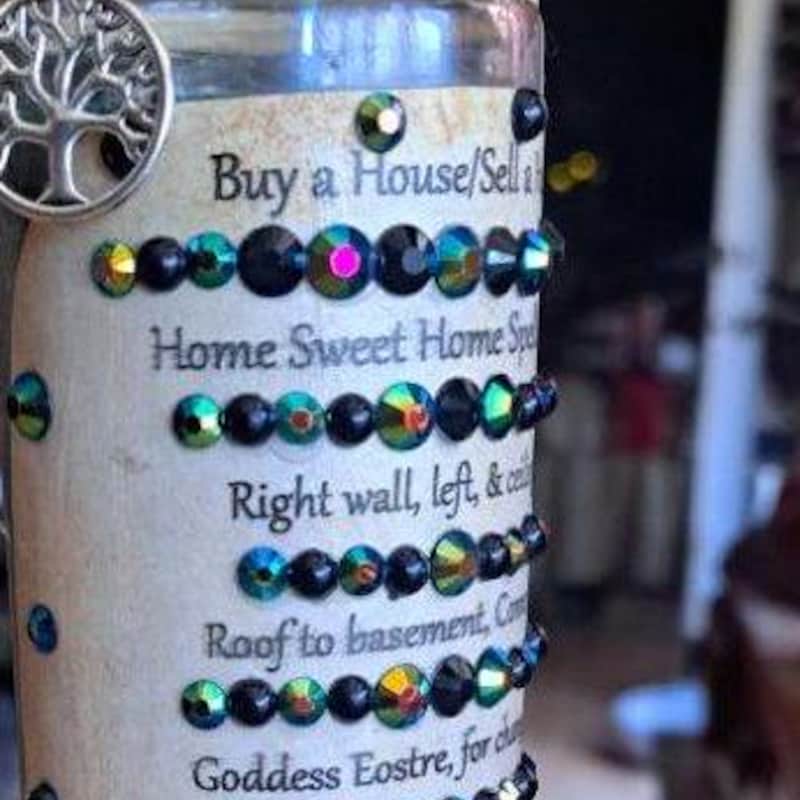 Candle for Finding New Home - Etsy