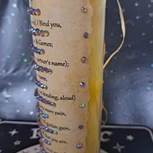 Stop the Cheating/infidelity "hands Off" Binding Spell Candle, Keep ...