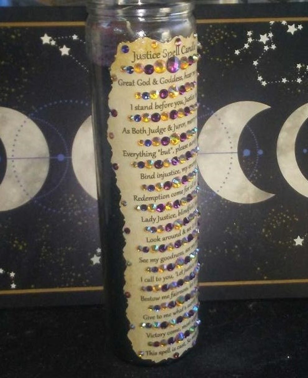 Win Your Court Battle, JUSTICE Spell Candle. Divorce, Custody, Child ...