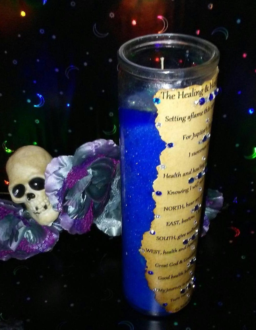 Healing & Health Spell Candle, Full Moon Anointed Just for You, Witch ...