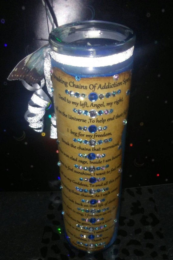 Breaking the Chains of Addiction Spell Candle End Addiction | Etsy