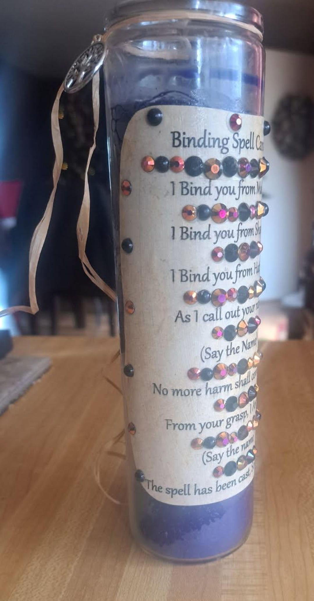 Binding Spell Candle, Say Goodbye and Release the One's Who Hurt You ...