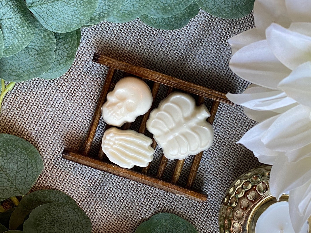 15pc Coco and Shea Butter Soaps Skeleton Grave Death Bones Hand and ...