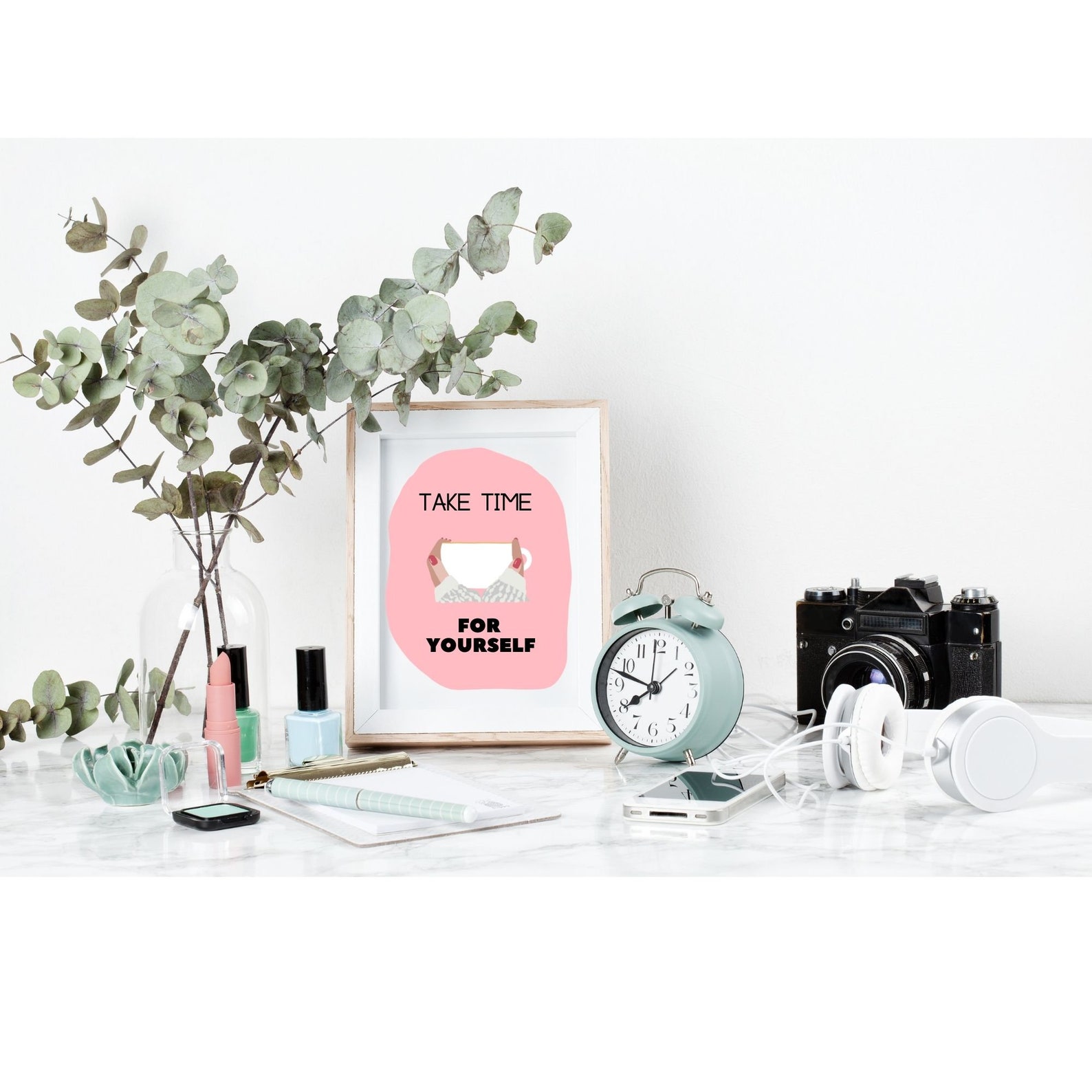 Take Time for YOURSELF Digital Download | Self Care Printable - Etsy